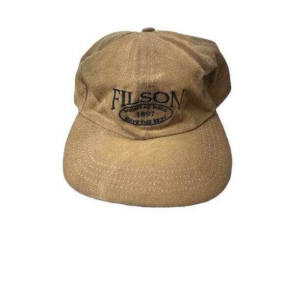 Filson | Accessories | Vintage Filson Usa Made Khaki Canvas Adjustable ...
